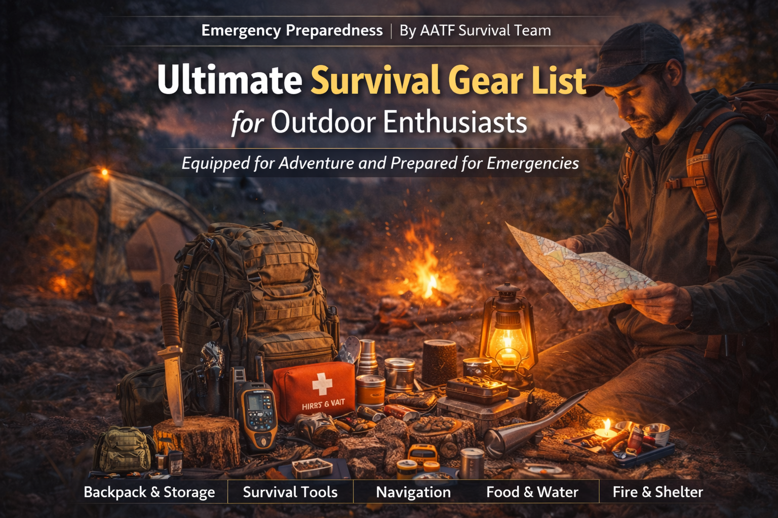 Survival Gear List: Must-Have Equipment Explained - AATF SURVIVAL GUIDE