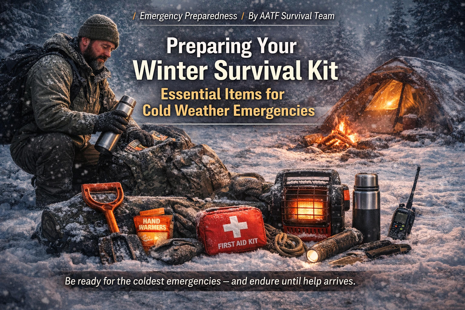 Winter Survival Kit for Extreme Weather Preparedness - AATF SURVIVAL GUIDE