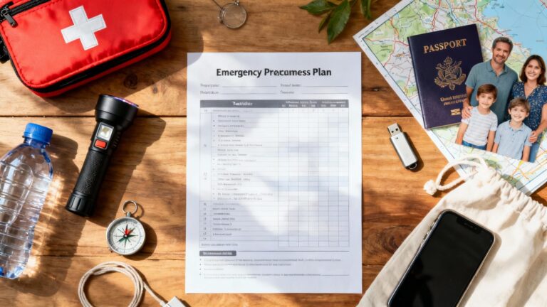 Your Family's Emergency Preparedness Plan Template
