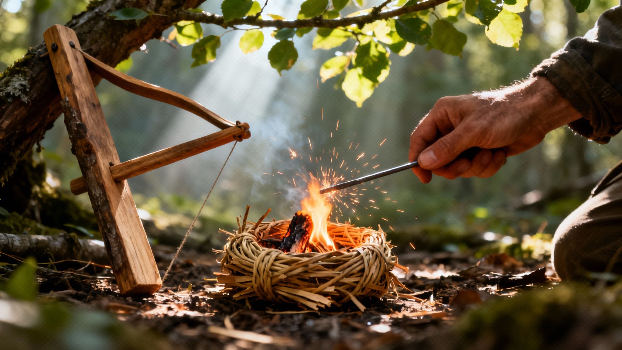 How to Make Fire Without Matches A Survivalist's Guide