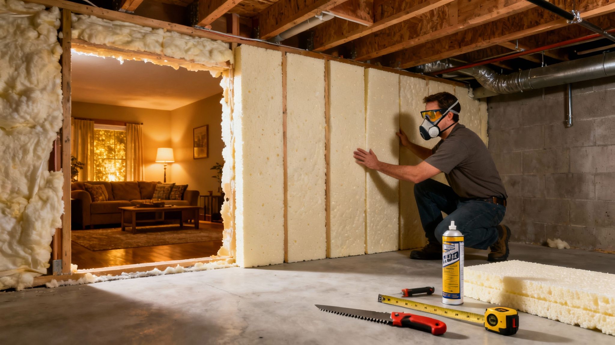 How to Insulate Cellar Ceiling for Energy Independence