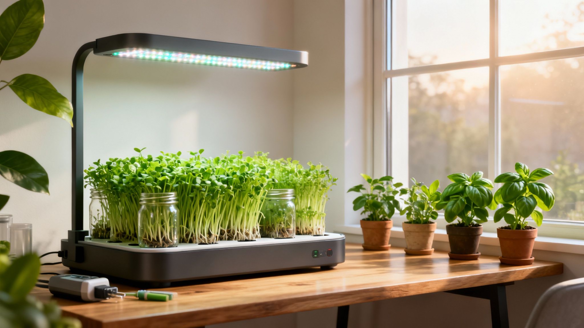 How to Grow Food Indoors for a Year-Round Survival Garden